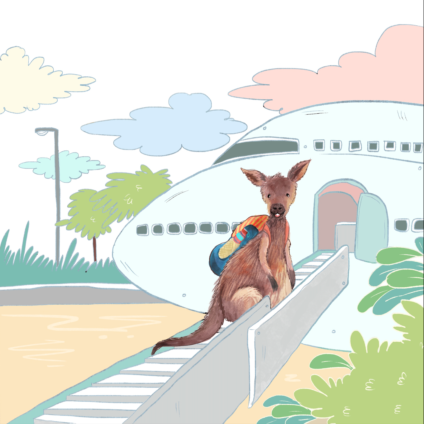 Wally The Wandering Wallaby – Wally the Wandering Wallaby